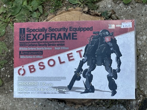 1/35 GOOD SMILE CO MODEROID OUTCAST BRIGADE EXOFRAME Red OBSOLETE MECHA ...