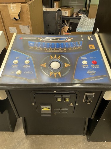 IT Silver Strike Bowling Arcade Machine Game W/ Pedestal Cabinet Just ...