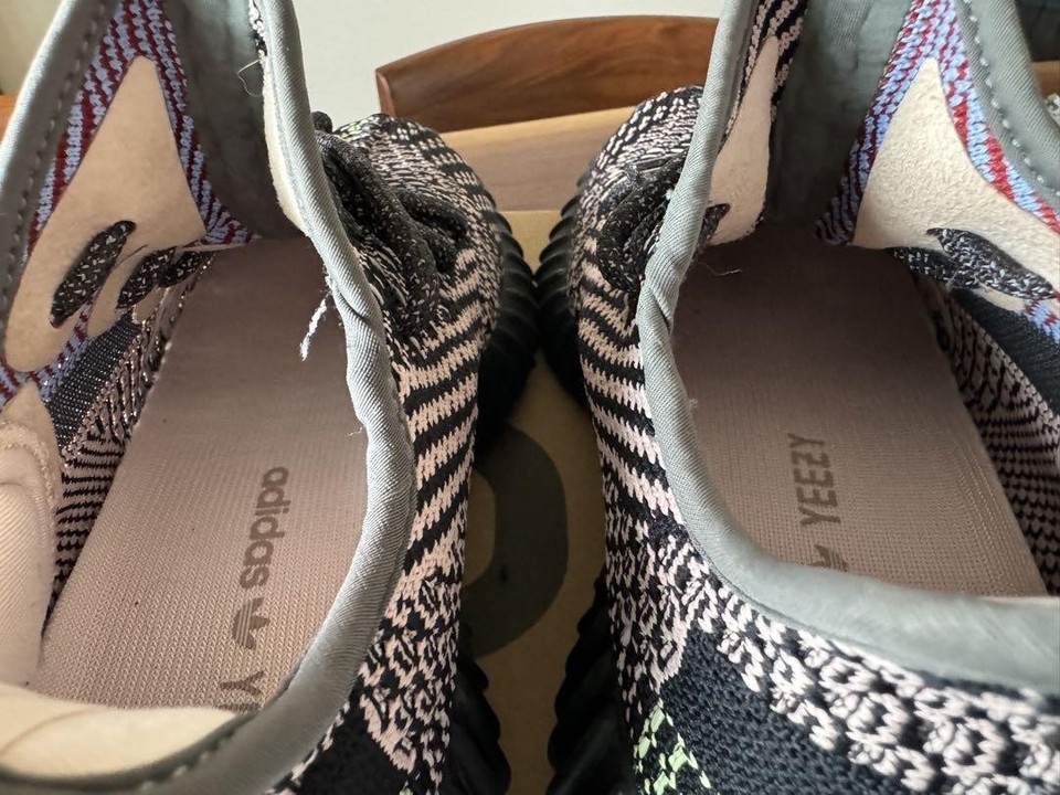 Adidas Yeezy Boost 350 V2 Black Multicolor Knit Synthetic Women ...