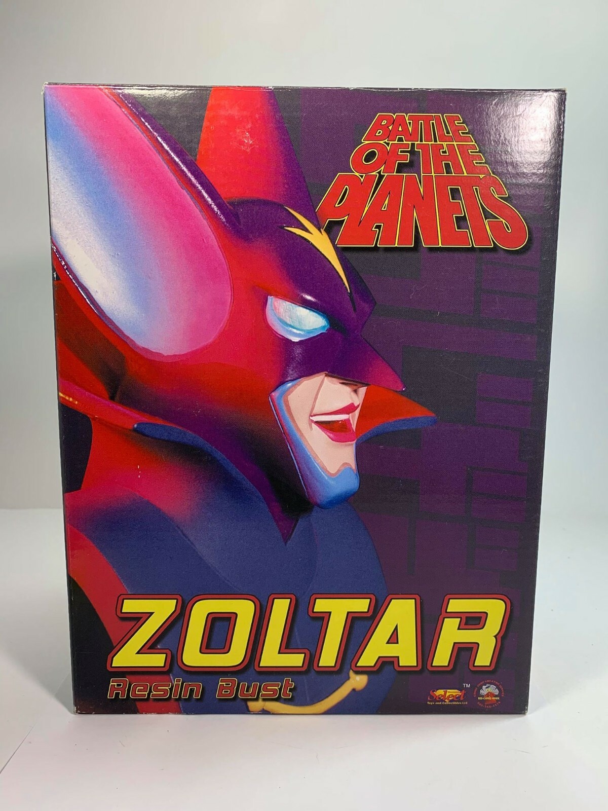 Battle of the Planets Zoltar Resin Bust First Series Diamond Select ...