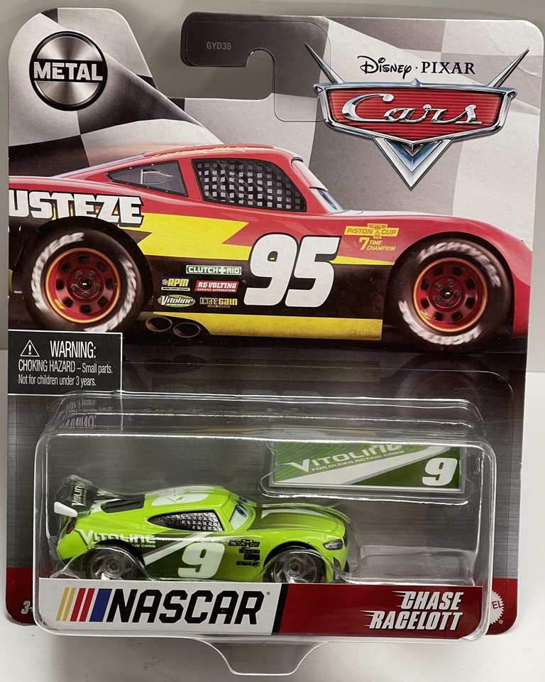 Disney Pixar Cars Nascar Series Diecast - Chase Racelott Vitoline #9 ...