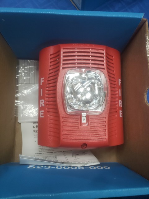 System Sensor Wall Speaker Strobe SPSRL L01-0149-001 (No mounting plate ...