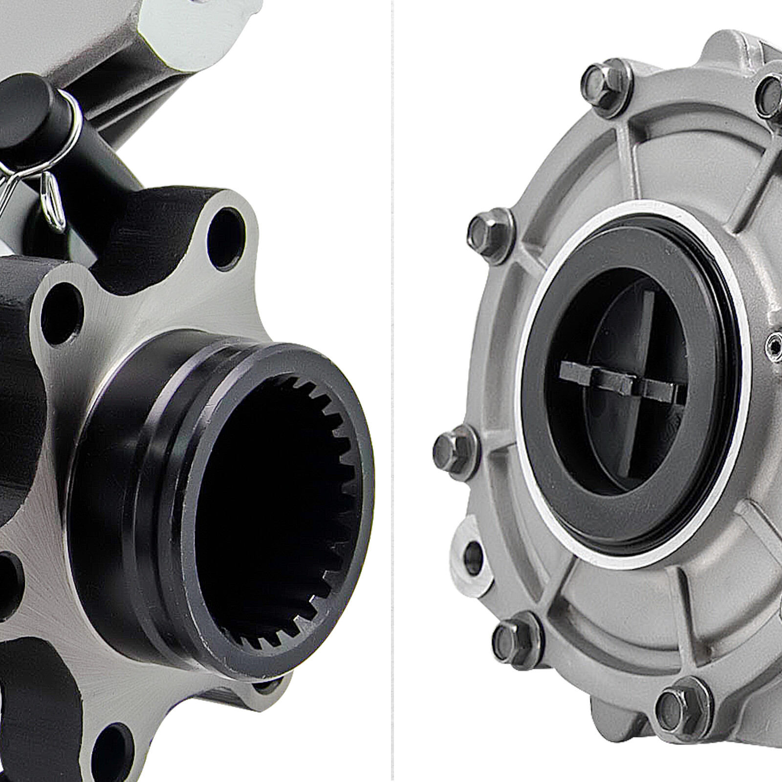 Complete Rear Differential Assembly For Yamaha Rhino 450 660 700 1RB ...