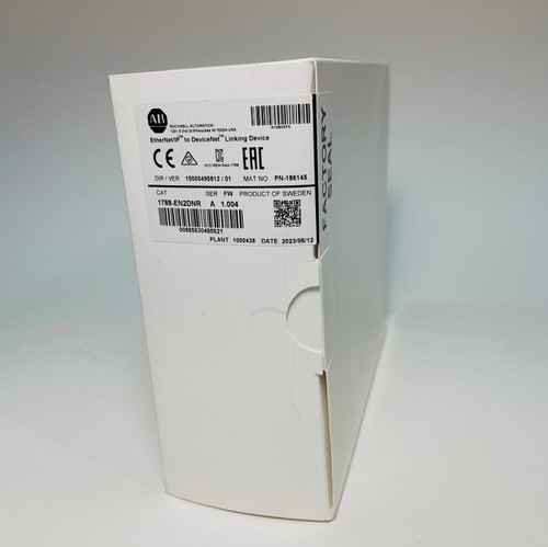 NEW Unopened Allen-Bradley 1788-EN2DNR ETHERNET LINKING DEVICE Free ...