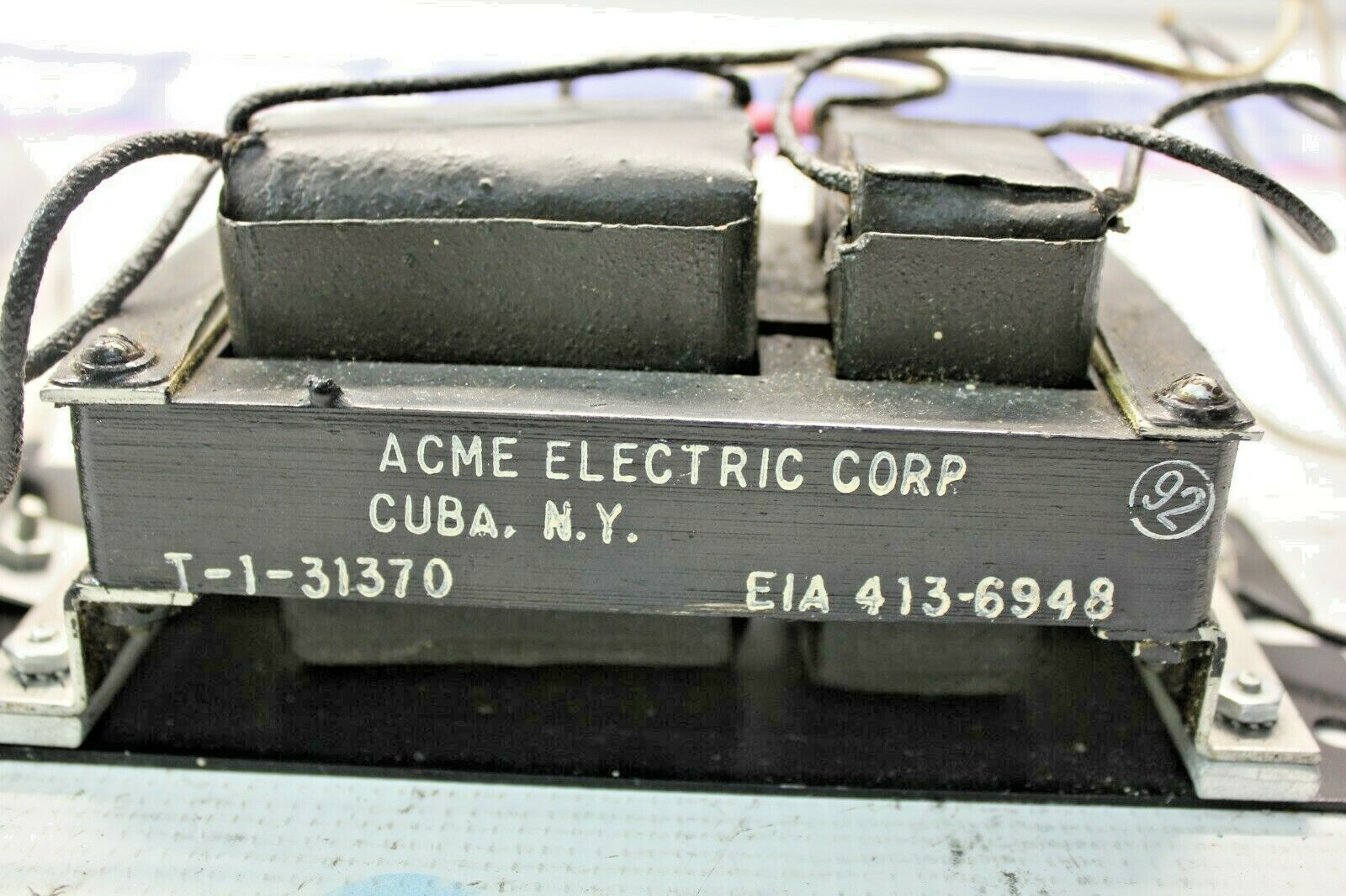 ACME ELECTRIC EIA 413-6948 TRANSFORMER | eBay