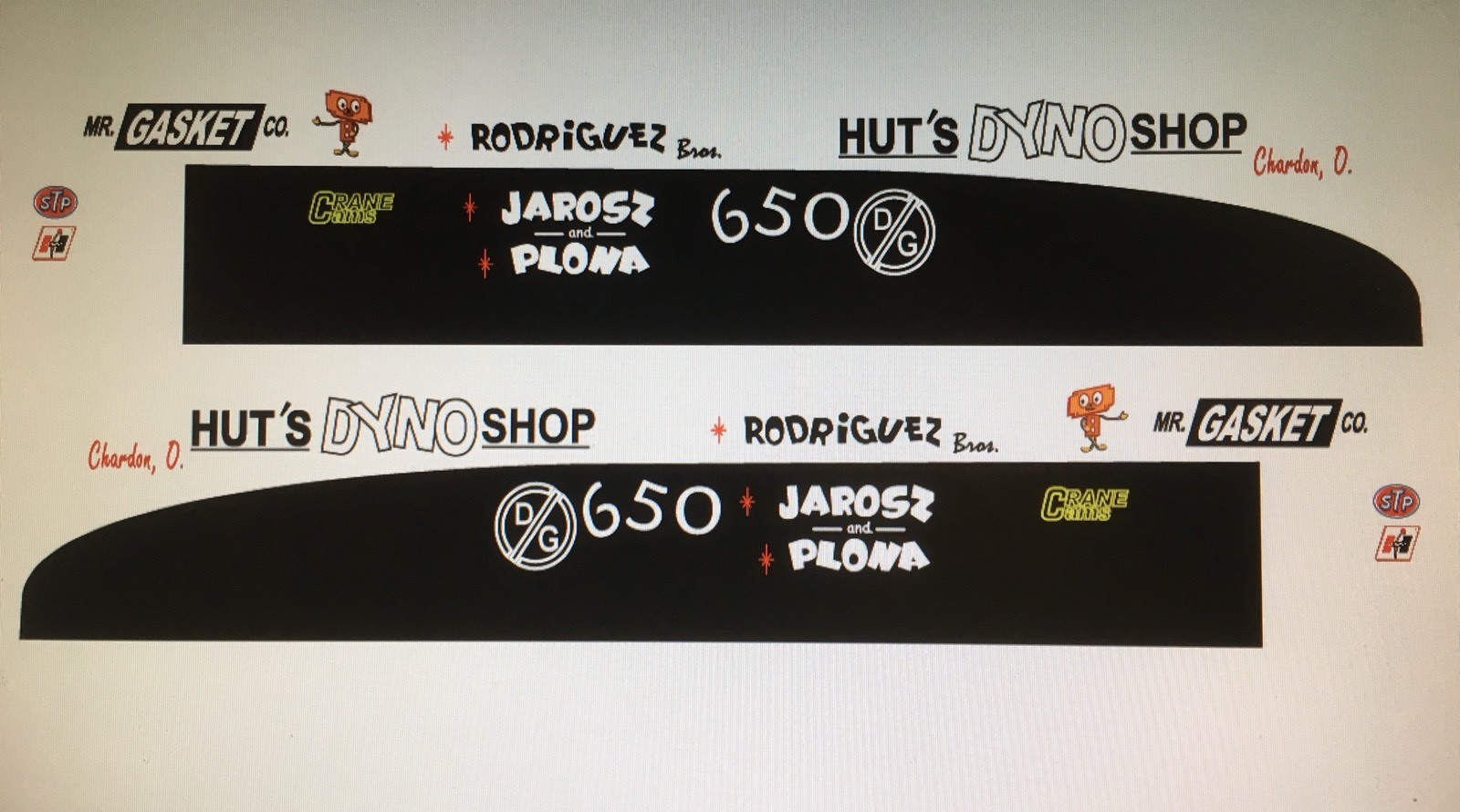 Decals - Rodriguez Bros. ‘56 Chevy. Nice! | eBay