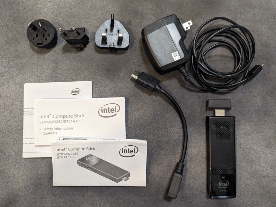 Intel Compute Stick STK1AW32SC Computer with Intel Atom Processor and ...