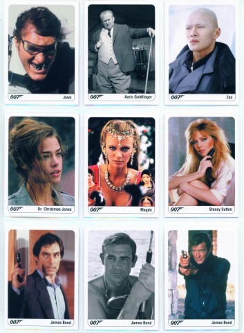 JAMES BOND "COMPLETE BASE SET 1-189" THE COMPLETE JAMES BOND 007 | eBay
