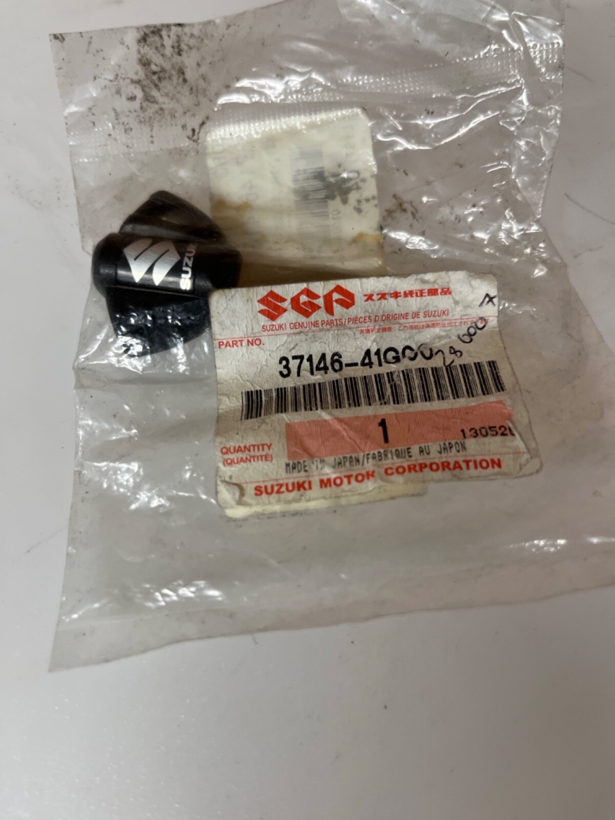 NEW GENIUNE SUZUKI GSXR 1000 750 600 IGNITION BLANK KEY 37146-41G00-000 ...