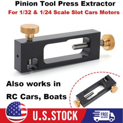 For 1/32 & 1/24 Scale Slot Car Pinion Install Press Extractor Puller ...