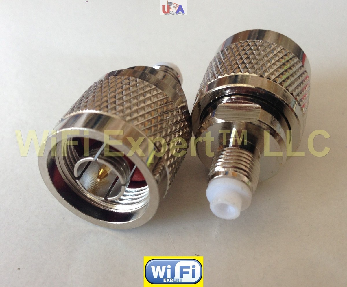 Type F Electrical Adapter FME To N-Type Coaxial RF Connector Adapter ...