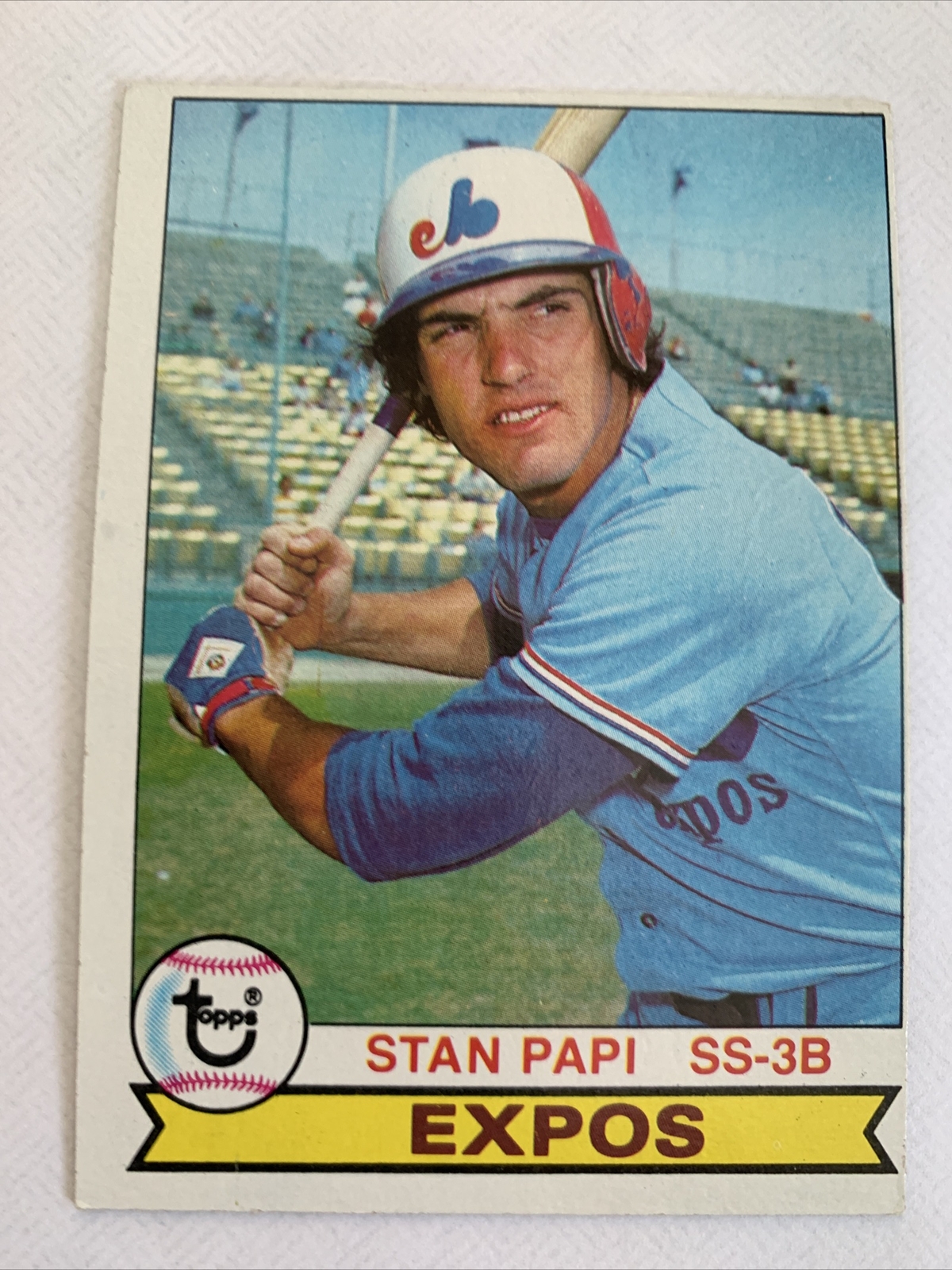 1979 TOPPS BASEBALL CARD #652 STAN PAPI ROOKIE RC MONTREAL EXPOS NM ...