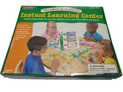 Lakeshore Science INSTANT LEARNING CENTER WEATHER & SEASONS New TT697 ...