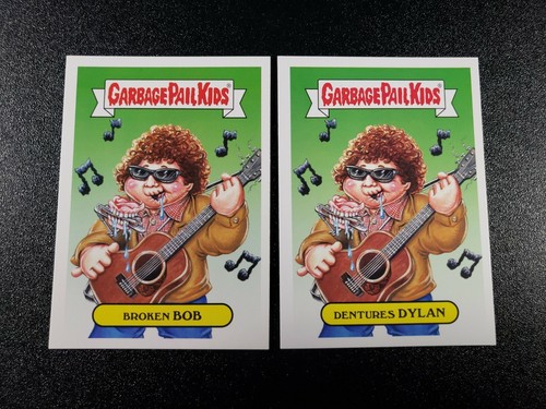 Bob Dylan Tambourine Man Like a Rolling Stone Spoof Garbage Pail Kids 2 ...