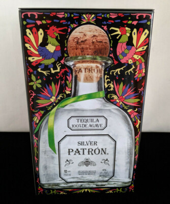 Silver PATRON Tequila Limited Edition Empty Collector Tin Box | eBay