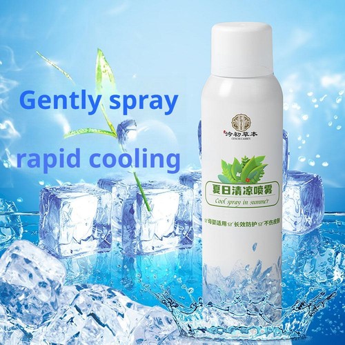 Anti-heatstroke Cooling Spray 160ml for Face & Body,Quick Cool Down ...