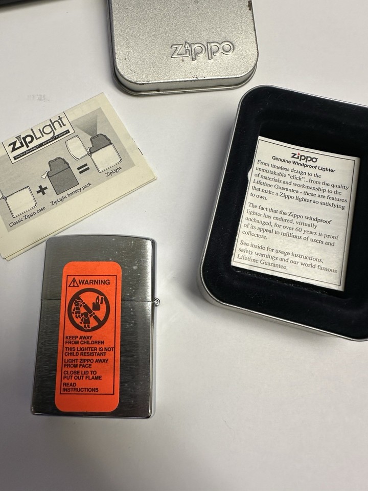 1999 ZIPPO Lighter DALE EARNHARDT Man On A Mission Sticker Sealed ...