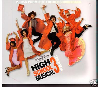 Rare-High School Musical 3-2008-Movie Soundtrack-[11268]-New Sealed-2 ...
