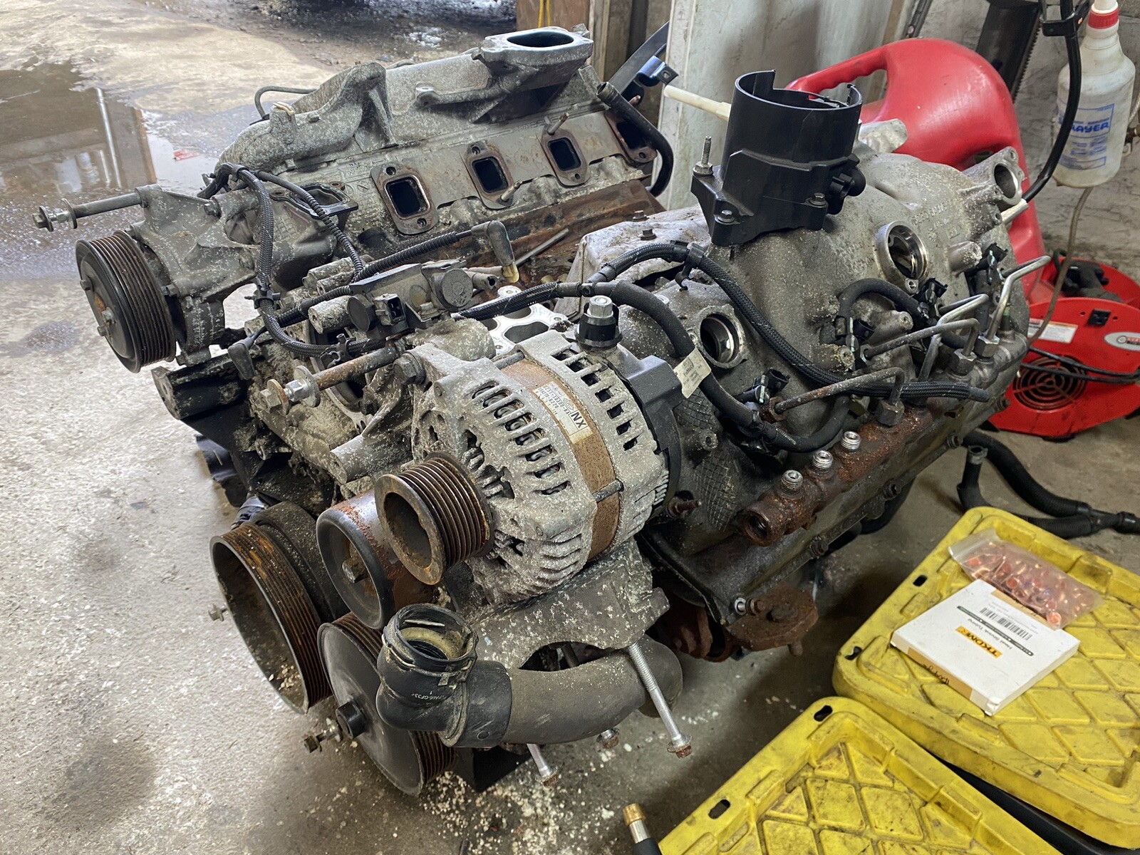 FORD F250 F350 SUPERDUTY DIESEL 6.7L ENGINE COMPLETE POWERSTROKE MOTOR ...