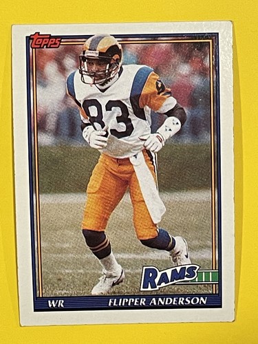 Flipper Anderson 1991 Topps Base #525 Los Angeles Rams | eBay