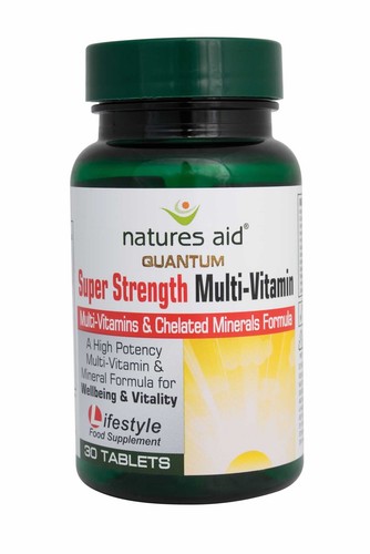 Quantum Ultra Potency Multi-Vitamins & Minerals (Iodine Free) 30 Tabs-9 ...