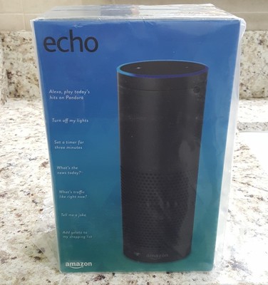 Amazon Echo - Alexa Personal Assistant Digital Media Streamer Black ...