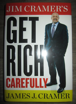 SIGNED! Vtg HC book, Jim Cramer's Get Rich Carefully, 2013 1st/1st | eBay