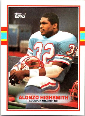 1989 Topps #96 Alonzo Highsmith | eBay