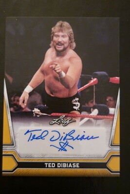 2021 Leaf Multi-Sport Ted DiBiase Autograph #BA-TD1 NM | eBay