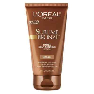 Sublime Bronze Tinted Self Tanning Lotion, Medium Natural Tan 5 Fl. Oz ...