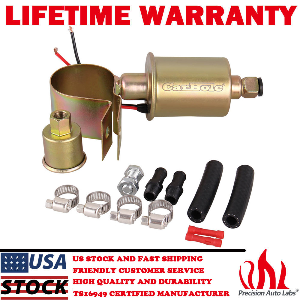 12V External Electric Fuel Pump Diesel Gasoline Universal 5-9 PSI 30 ...