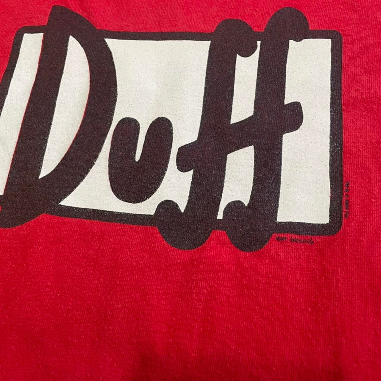 Vintage 2004 The Simpson Duff Beer logo shirt sz XXl - Gem
