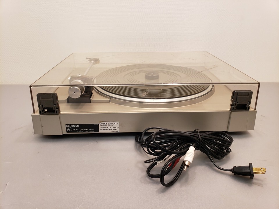Vintage Dual CS-515 Belt Drive Semi Automatic Turntable Record Player ...
