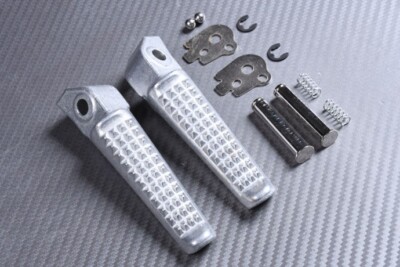 Pair of Rear Foot Rests & Pegs HONDA CBR 600 F PC41 2011-2014 Design 1 ...