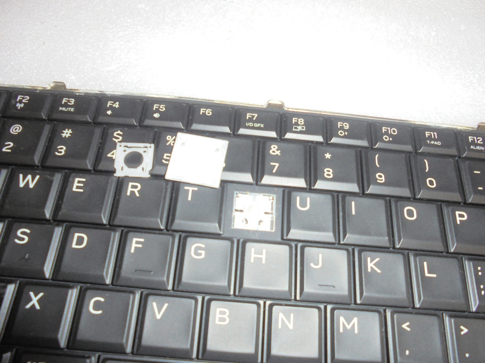 SINGLE KEY CAP+PLASTIC CLIP FOR Dell Alienware 17 R4 PK131QB1A00 US ...