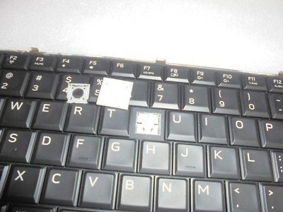 SINGLE KEY CAP+PLASTIC CLIP FOR Dell Alienware 17 R4 PK131QB1A00 US a01 ...