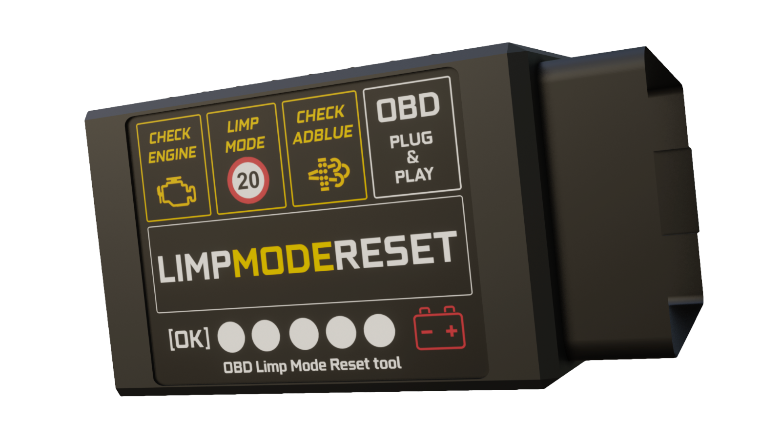 DAF EURO 6 diagnostic OBD Limp mode reset tool. DAF XF 106, CF75, CF85 ...