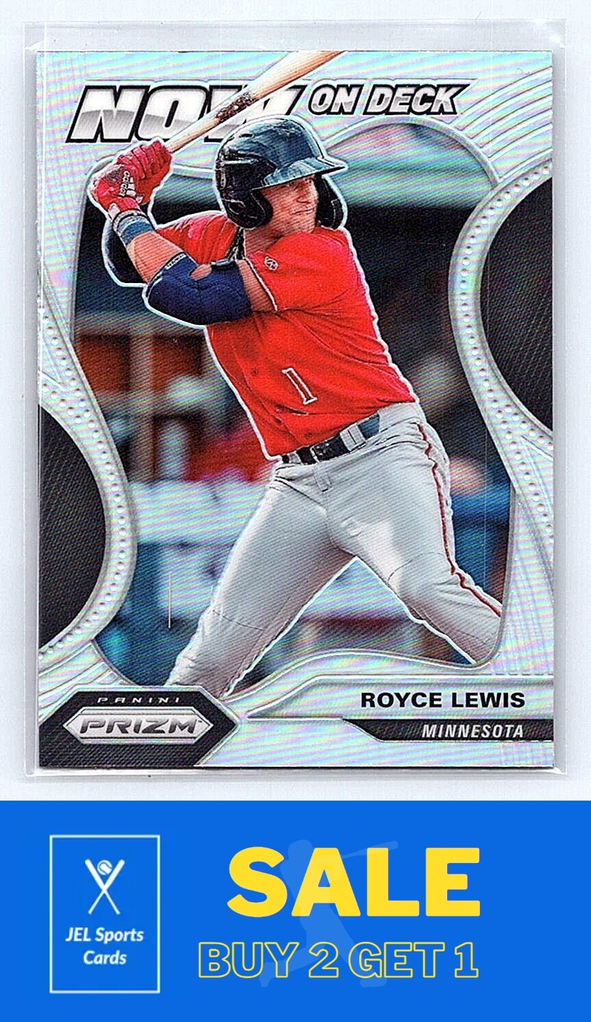 2020 Panini Prizm - Now On Deck Silver Prizm #NOD-4 Royce Lewis (RC ...