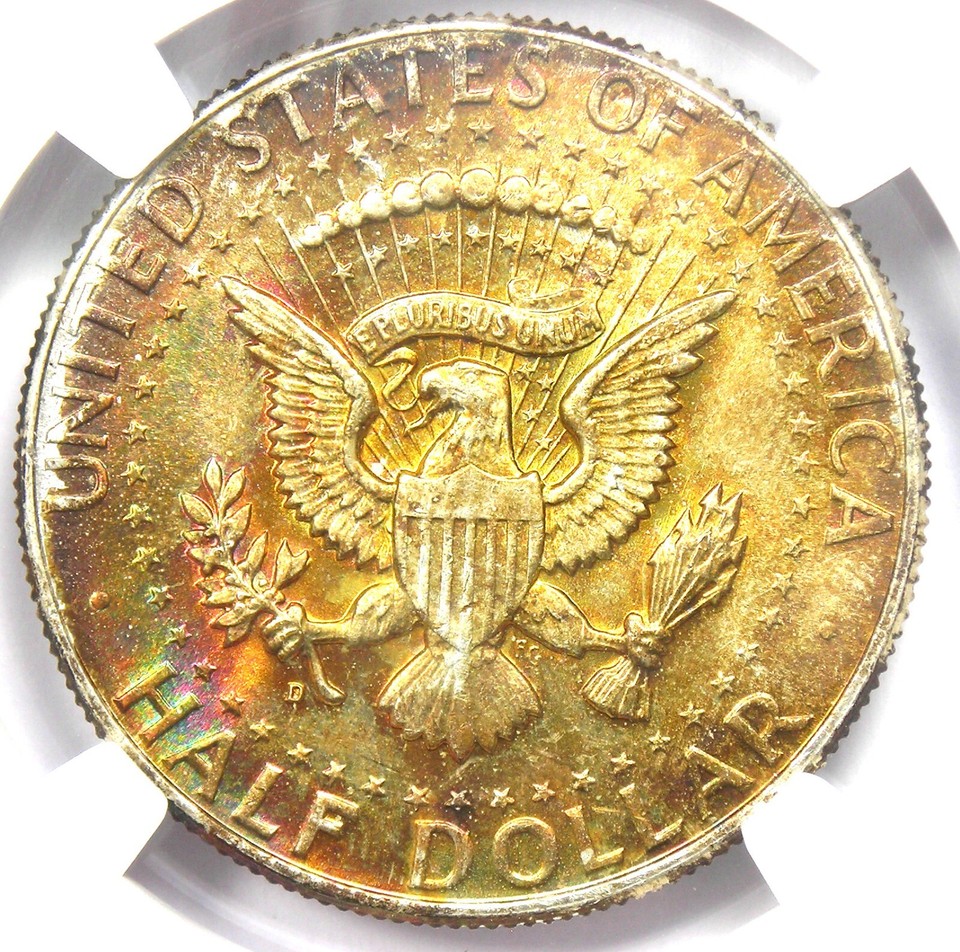 1964-D Kennedy Half Dollar 50C Coin - NGC MS67 - Rare in MS67 - $925 ...