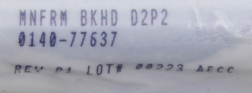 11715 APPLIED MATERIALS C/A DIGITAL I/O HEAD PNEUMATIC, 270CM 0140 ...