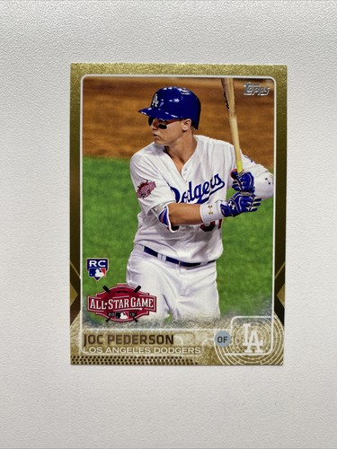 Joc Pederson RC 2015 Topps Update Gold Rookie SP /2015 US360 Dodgers ...