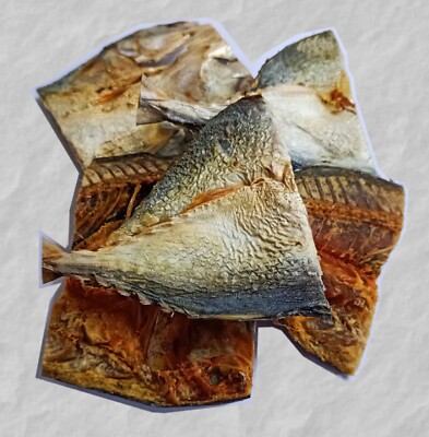 Sun Dried Mackerel fish Cubes Seafood ( Thora Karawala ) Fish 100% High ...