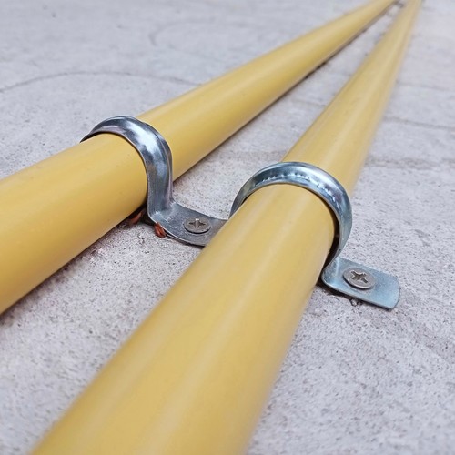 10pcs 1 3/4 Inch 45mm Conduit Clamp, M45 U Tube Pipe Clamp, Thick ...