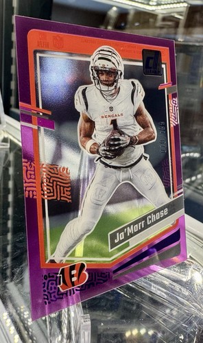 2023 Clearly Donruss #12 Ja'Marr Chase Pink #’d /199 Jamarr Bengals 🔥🔥 ...