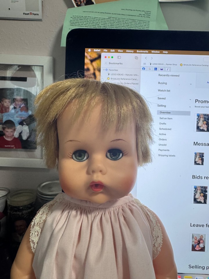 1955 Tiny Tears and Vintage Friend | eBay