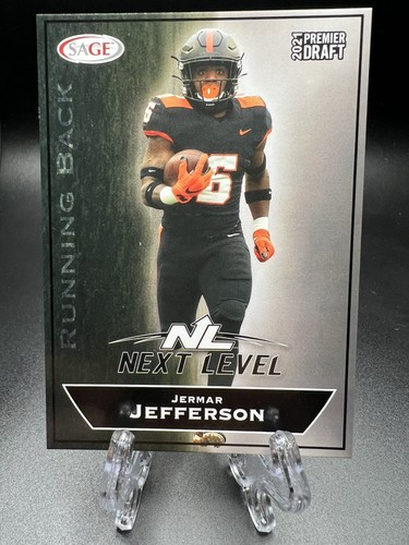 2021 Sage Premier Draft Next Level Jermar Jefferson Rookie #159 | eBay