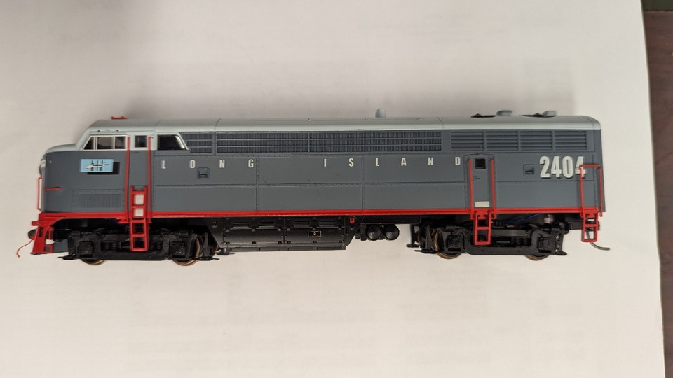 HO Long Island C liner#2404 TrueLine Trains shell Proto1000 chassis ...
