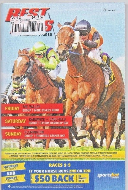 Horse Racing Magazine Best Bets Epsom Handicap Group 1 October 1st 2016 ...