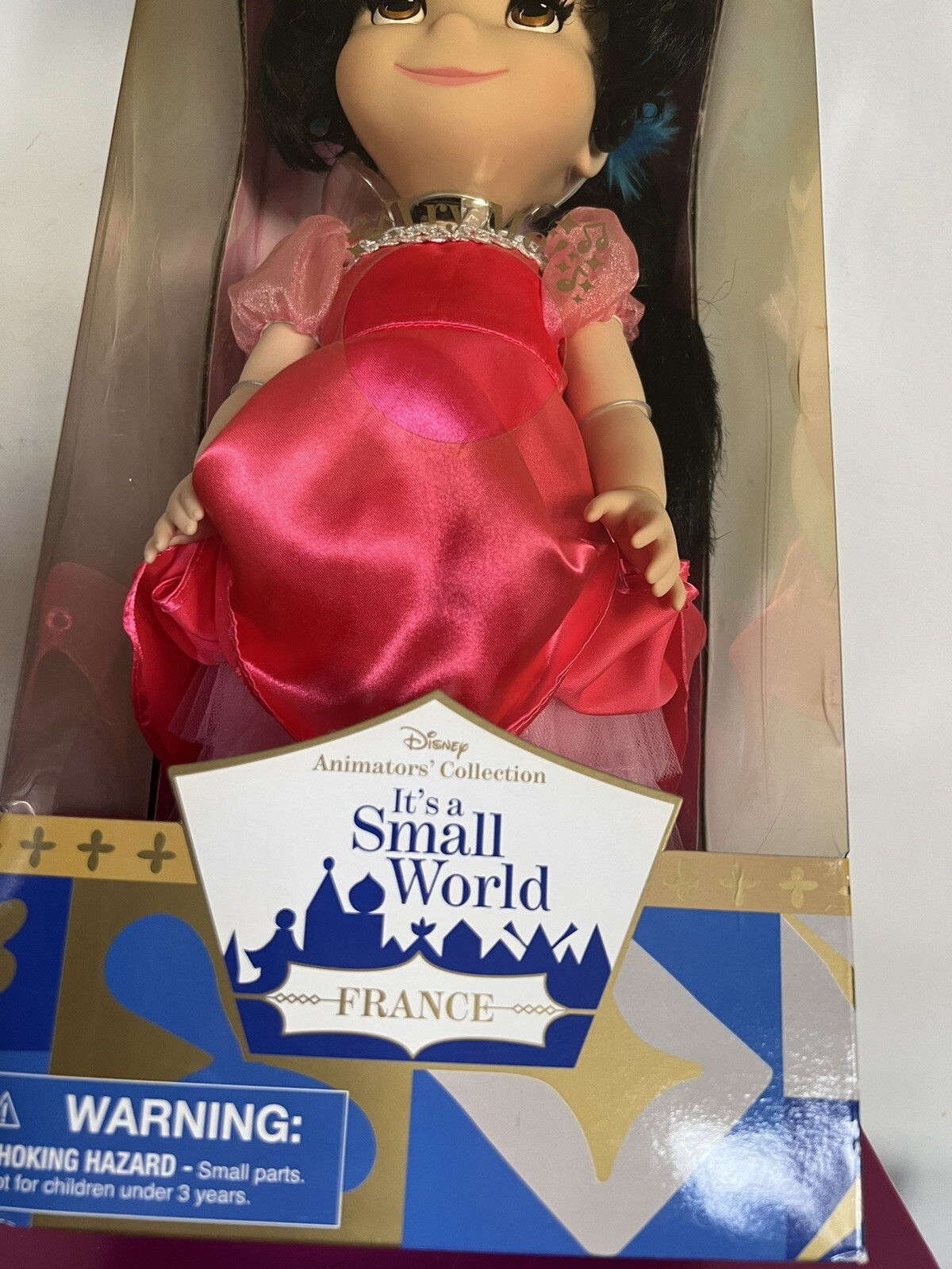 Disney Animators Collection It's a Small World France Singing Doll ...