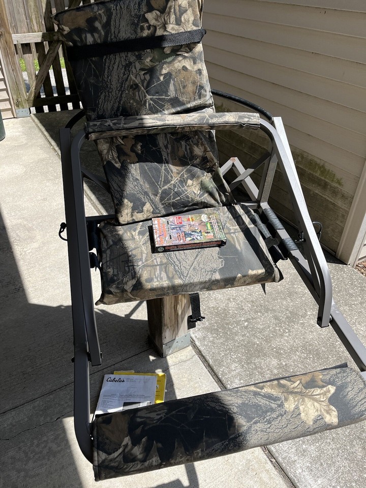 Cabela's Trophy Lite Cable Elite SS Climber Tree Stand For Hunting | eBay